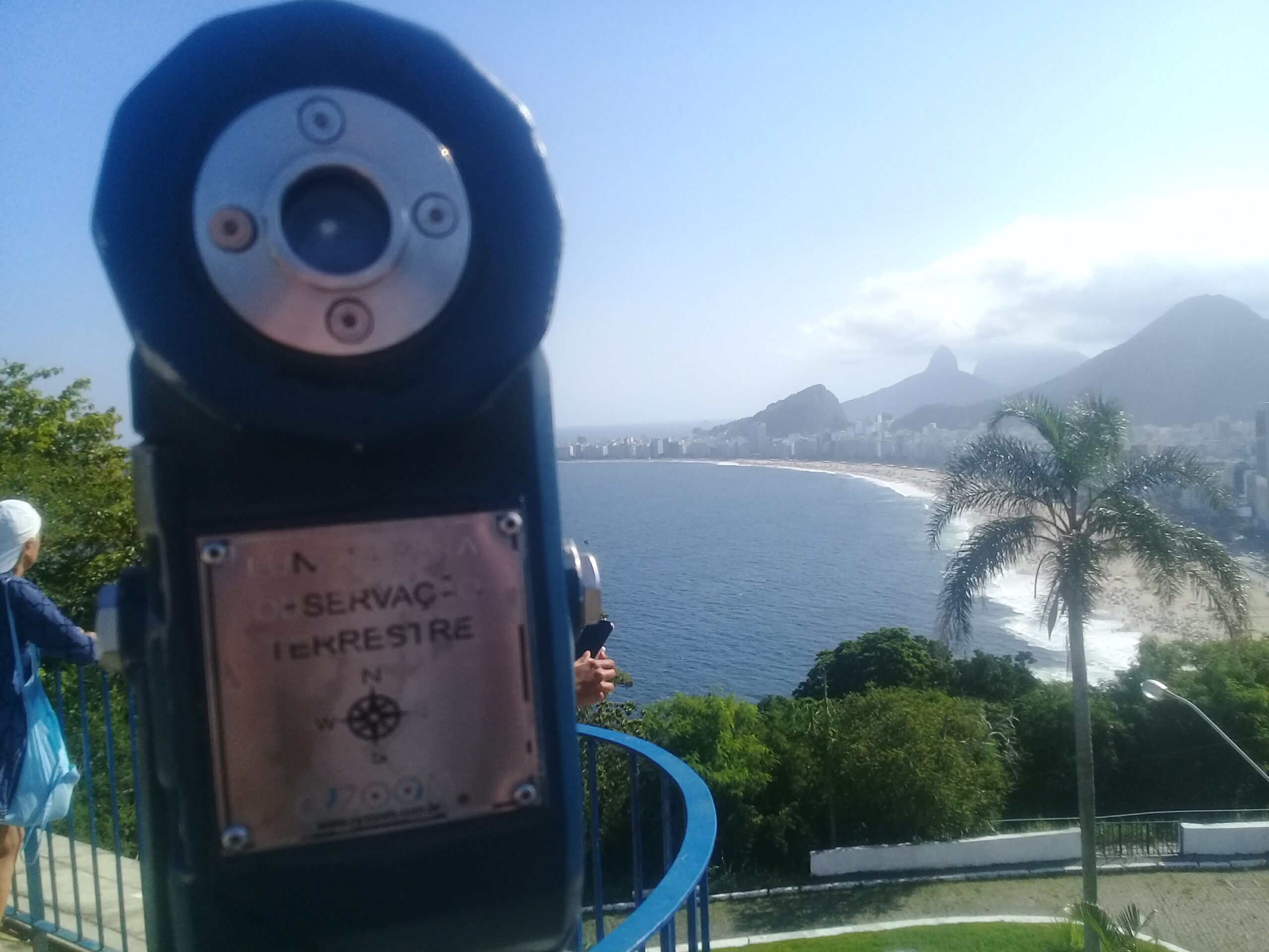 Forte do Leme, visão panorâmica do Rio e caminhada ecológica